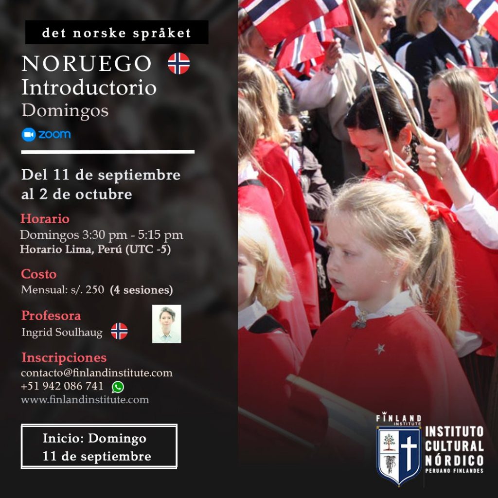 Curso de Noruego Online: desde A1 hasta B1- Finlad Institute